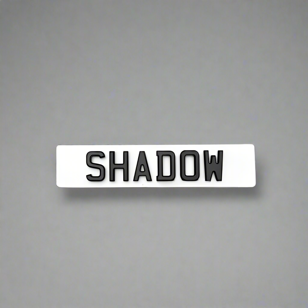 Shadow Number Plates | Customised Plate Number | AA PLATES